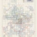1935 Map of Oklahoma City Oklahoma - Etsy