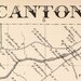 1865 Map of Canton Township Saint Lawrence County New York - Etsy