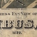 1872 Panoramic Map of Columbus Ohio - Etsy
