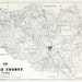 1879 Farm Line Map of Harris County Texas Houston - Etsy