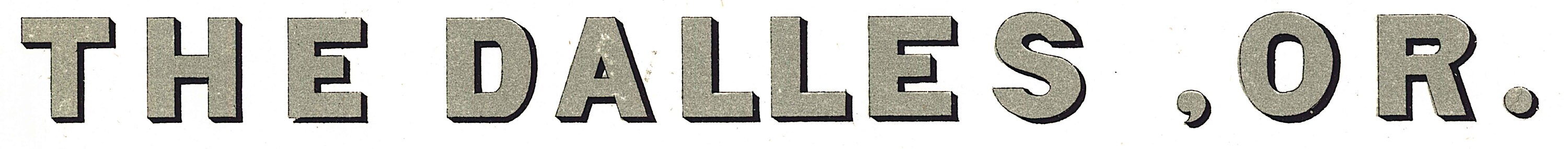 1884 Panoramic Map of The Dallas Oregon | Etsy