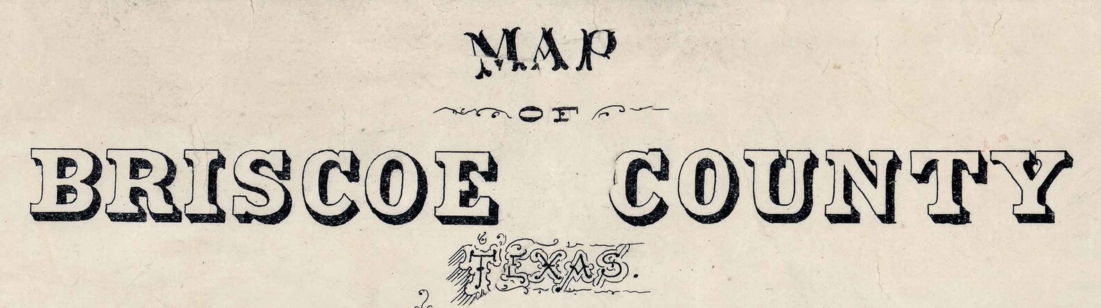 1879 Farm Line Map of Briscoe County Texas - Etsy