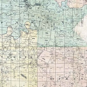 1882 Map of St Francois County Missouri - Etsy