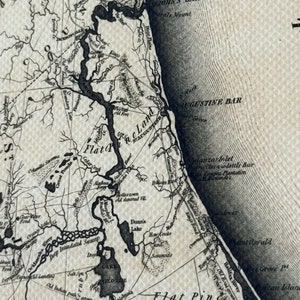 1823 Map of Florida Framed - Etsy
