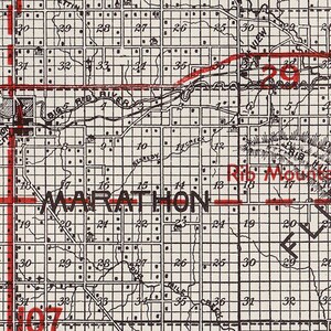 1926 Farm Line Map of Marathon County Wisconsin - Etsy