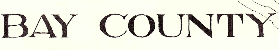 1914 Map of Bay County Florida St Andrews Sound | Etsy