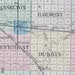 1893 Map of Cass County North Dakota - Etsy