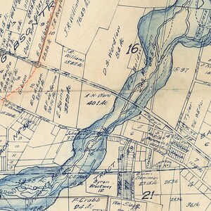1920 Map of El Monte California and Vicinity - Etsy