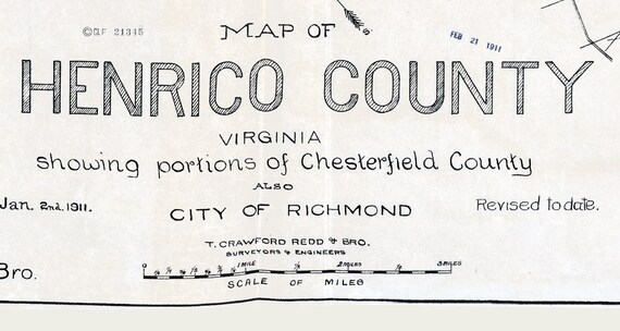Richmond And Henrico County Map