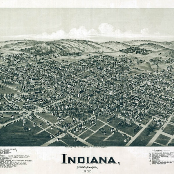 Cicero Indiana Map - Etsy