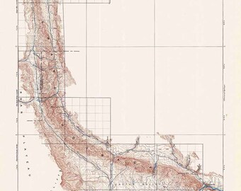 1922 Colorado Railroad Map De Beque, Grand Valley, Glenwood, Grand ...