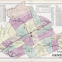 1914 Map of Sevastopol Township Door County Wisconsin - Etsy