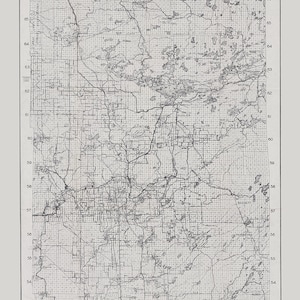 1920 Map of Saint Louis County Minnesota - Etsy
