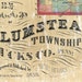 1859 Farm Line Map of Plumstead Township Bucks County Pa - Etsy