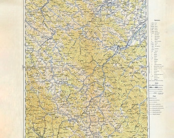 Turka Ukraine Map - Etsy UK