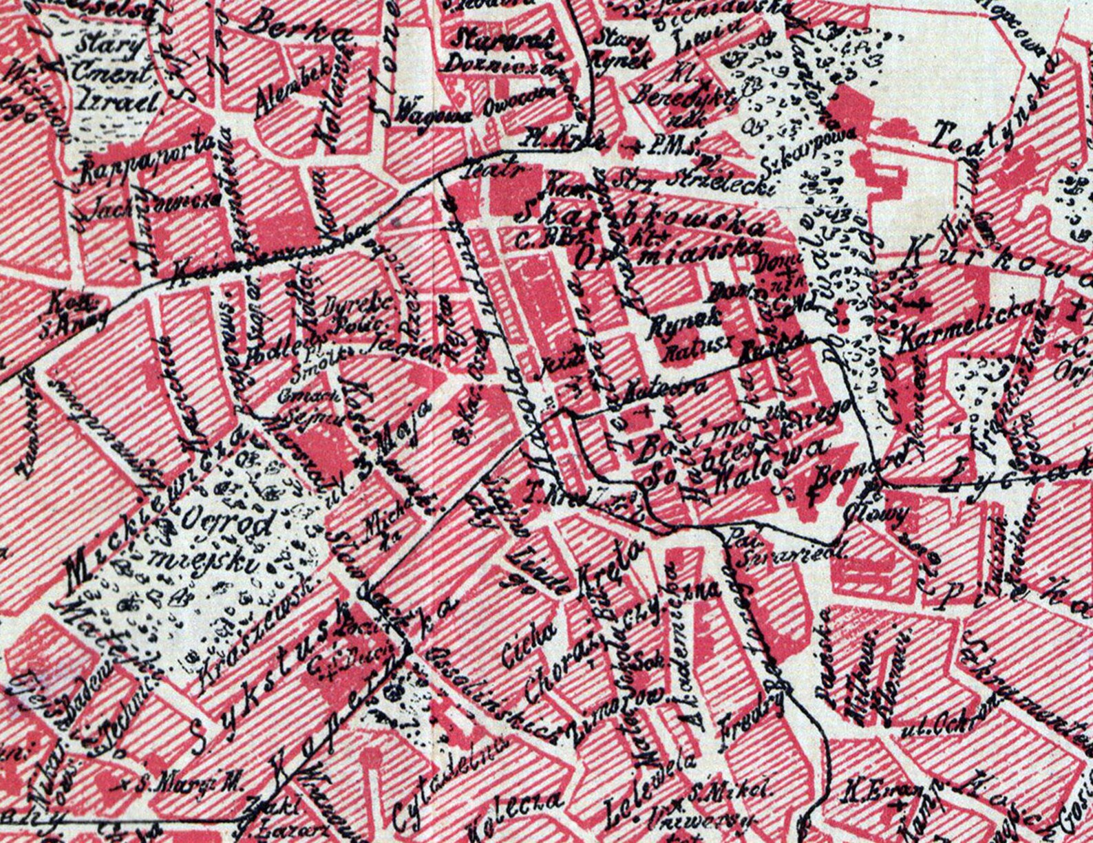 1909 Map of Lwow Lemberg Galicia Austria Hungary | Etsy