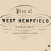 1864 Map of West Hempfield Township Lancaster County Pennsylvania - Etsy