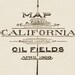 1900 Map of California Oil Fields - Etsy
