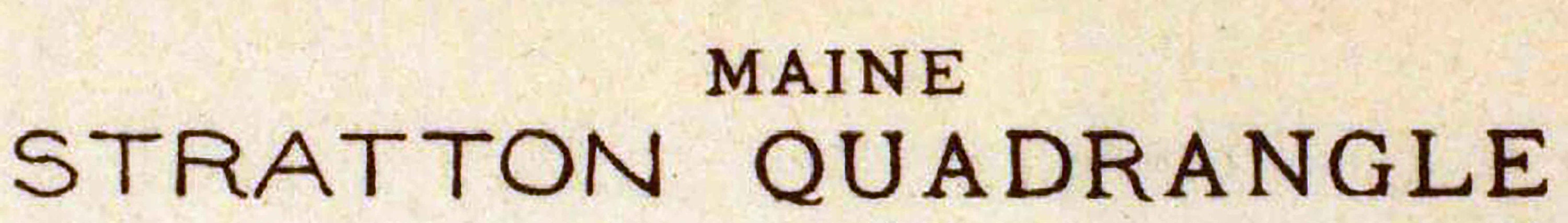 1928 Topo Map of Stratton Maine Quad Flagstaff Pond Bigelow - Etsy