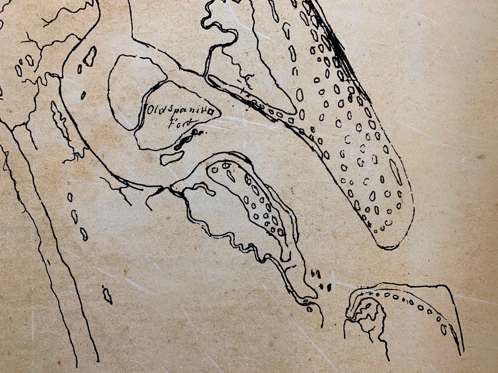 1867 Map of Matanzas Inlet Saint Johns County Florida - Etsy