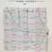 1893 Map of Cass County North Dakota - Etsy