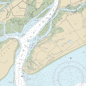 2023 Nautical Chart of Port Royal Sound and Inland Passages South ...