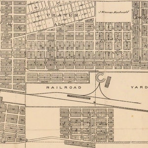 1907 Map of Reno and Sparks Washoe County Nevada - Etsy