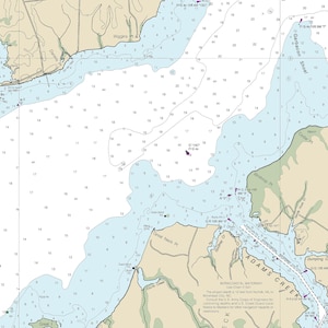 2022 Nautical Chart of the Neuse River North Carolina - Etsy