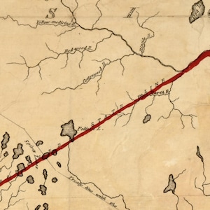 1845 Map of Iowa - Etsy