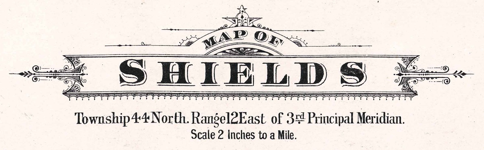 1885 Map of Shields Township Lake County Illinois | Etsy