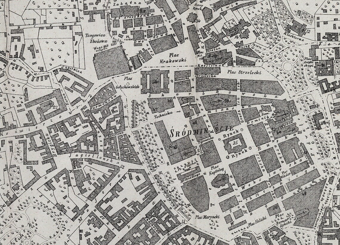 1871 Map of Lwowa Lemberg Galicia Austria Hungary - Etsy UK