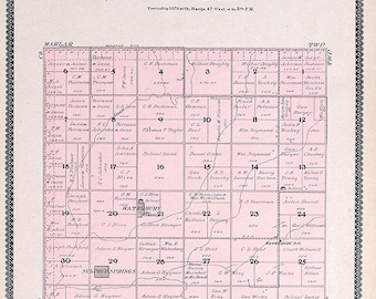Jerauld County Map - Etsy