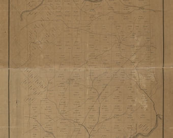 Map of Forest County - Etsy