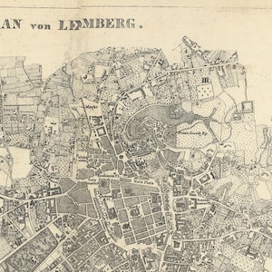 1878 Map of Galicia Lodomeria and Bukowina Galizien Crown Land - Etsy