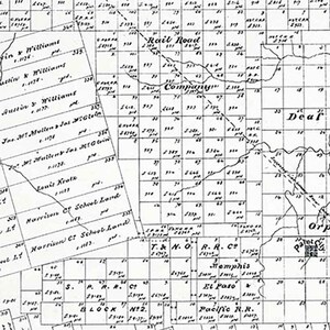 1879 Farm Line Map of Jones County Texas - Etsy