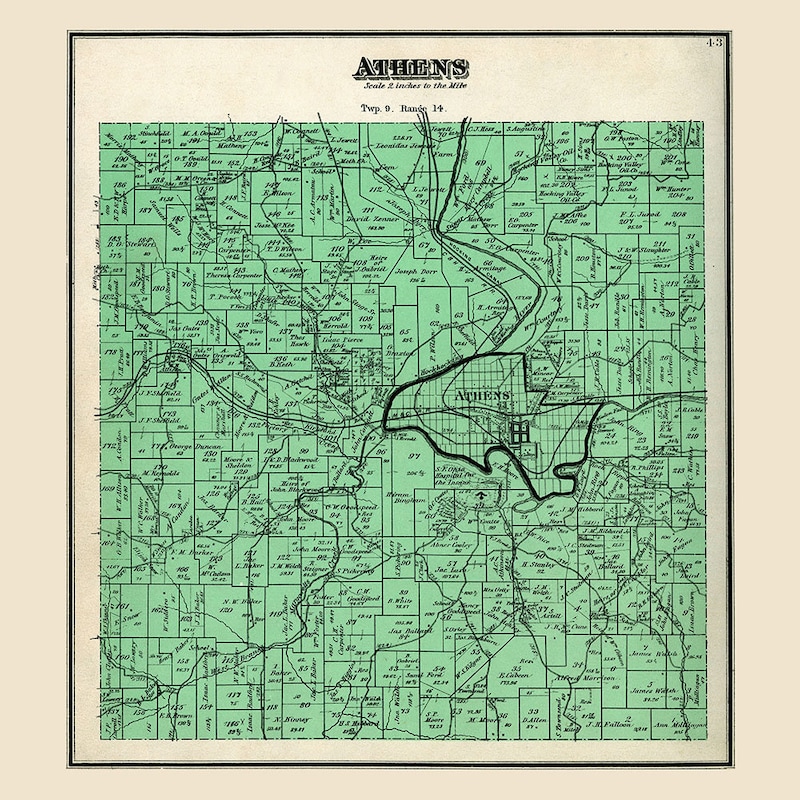 Athens Ohio - Etsy
