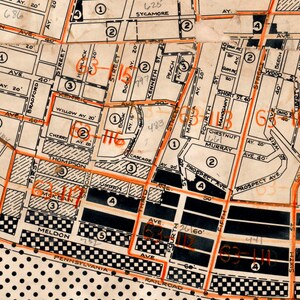 1946 Map of Donora Washington County Pennsylvania - Etsy