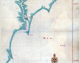 Cape Romain Map - Etsy