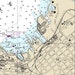 2015 Nautical Map of Muskegon Harbor & Lake Michigan - Etsy