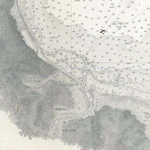 1860 Nautical Chart Map of Saginaw Bay and Part of Lake Huron - Etsy
