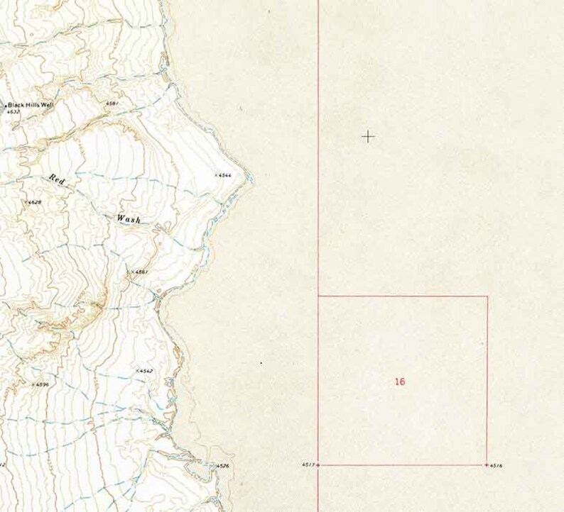 1972 Topo Map of Sevier Lake SW UT Quadrangle - Etsy