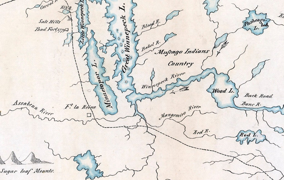 1785 Map of The Great Lakes and Hudson Bay | Etsy