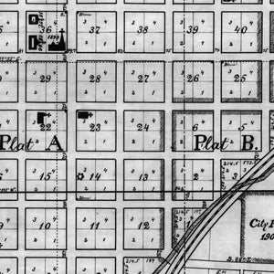 1915 Map of Richfield Sevier County Utah - Etsy