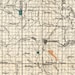 1903 Map of Chickasaw Nation Indian Territory - Etsy