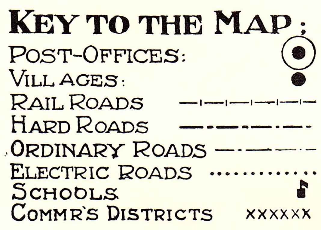 1914 Map of Escambia County Florida Pensacola Gulf of Mexico - Etsy