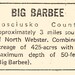 1940 Map of Big Barbee Lake Kosciusko County Indiana - Etsy