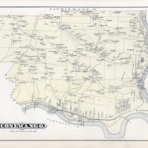 1878 Map of Conewango Township Warren County Pennsylvania - Etsy