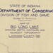 1925 Map of Big Long Lake Lagrange County Indiana - Etsy