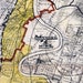 1969 Coal Mine Map of Banning Mine and Adjoiner Mines in Fayette and ...