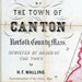 1855 Town Map of Canton Norfolk County Massachusetts - Etsy